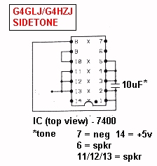 A SIMPLE SIDE TONE CIRCUIT